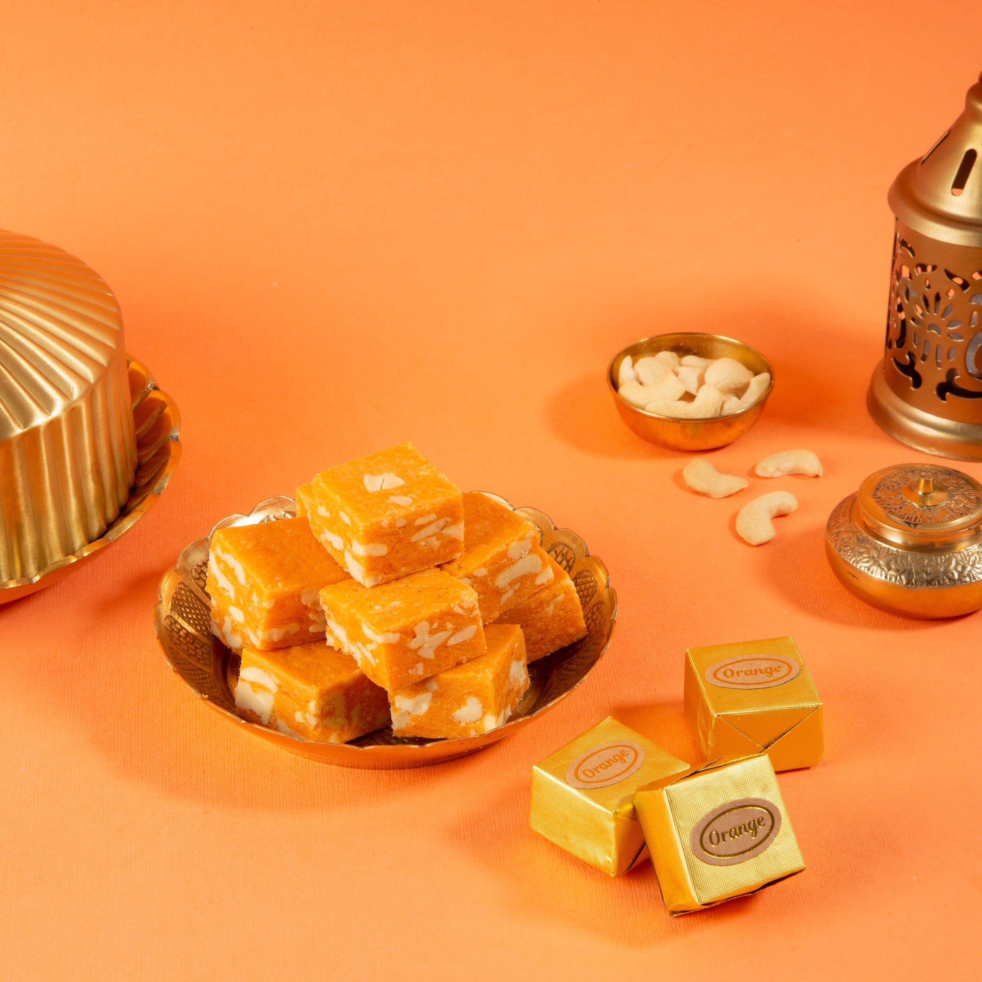 Buy Kaju Bite (Orange) Pcs – Annapoorna